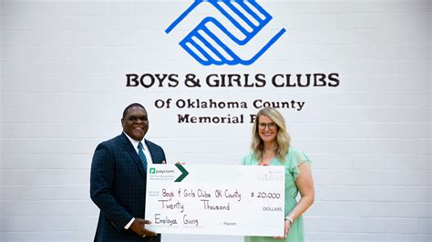 Paycom Employees Donate 30000 To Boys And Girls Clubs Paycom Blog