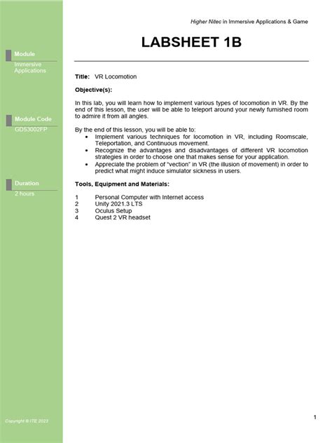 Lab 1b Vr Locomotion Pdf