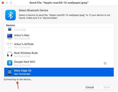 how to fix bluetooth file sharing not working between android and mac