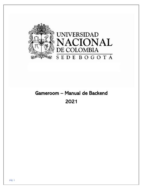Manual Backend Pdf