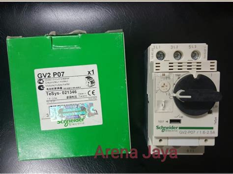 Promo Schneider Motor Circuit Breaker Gv2p07 Diskon 23 Di Seller Kamijaya Store Duren Tiga
