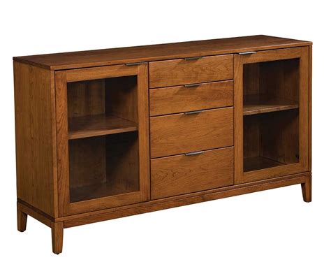 Urbana Amish Solid Wood Buffet Cabinet The Wood Reserve