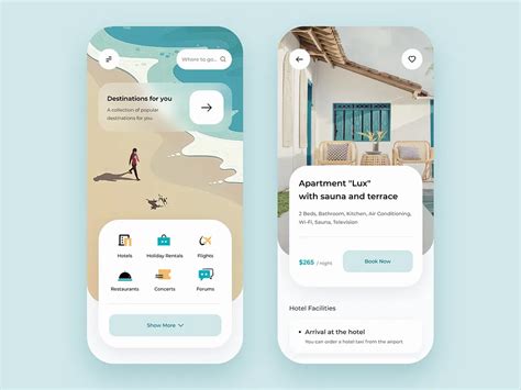 Booking Ui Designs Themes Templates And Downloadable Graphic Elements