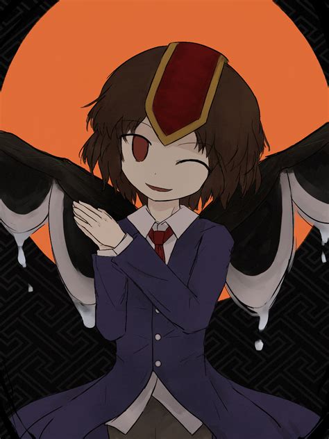 Kuroda Kurota Ne Kokutenshi Hibaru Lenen Red Headwear Commentary