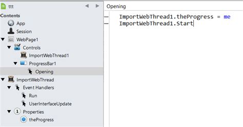 Best Way To Update The Hi To Show Large Data Import Process Web Xojo Programming Forum