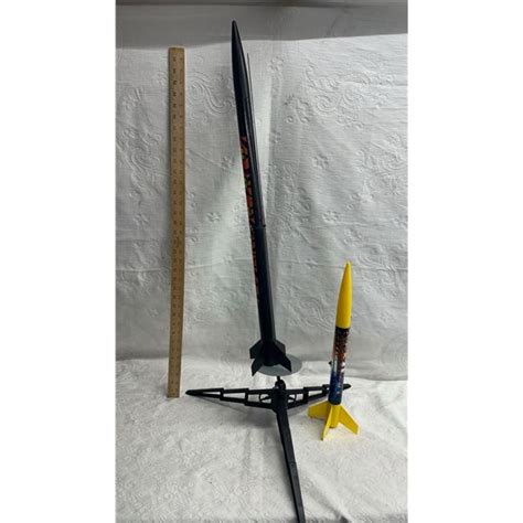Rockets And Rocket Launching Stand