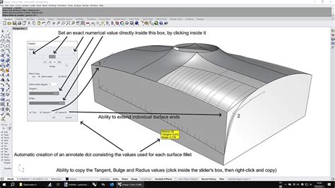 Wish Enhanced Fillet Surface BUG Rhino For Windows McNeel Forum