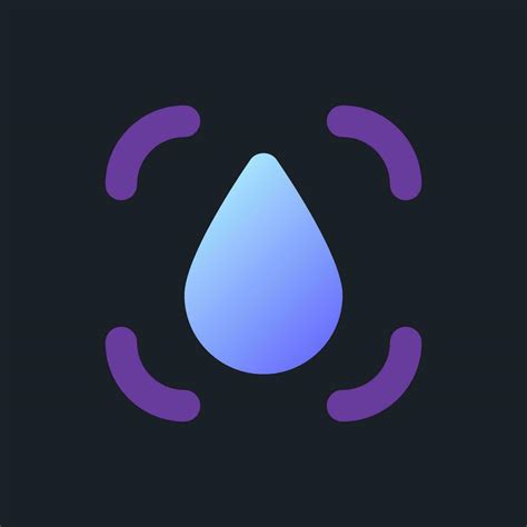 blur transition flat gradient fill ui icon for dark theme video effect