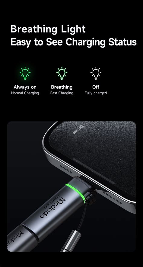 Jual MCDODO Converter Charger Type C To Lightning Auto Power Off Charging Data Transfer OT