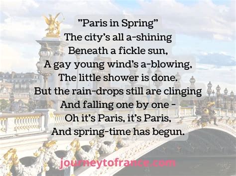 9 Beautiful Poems About Paris Journey To France