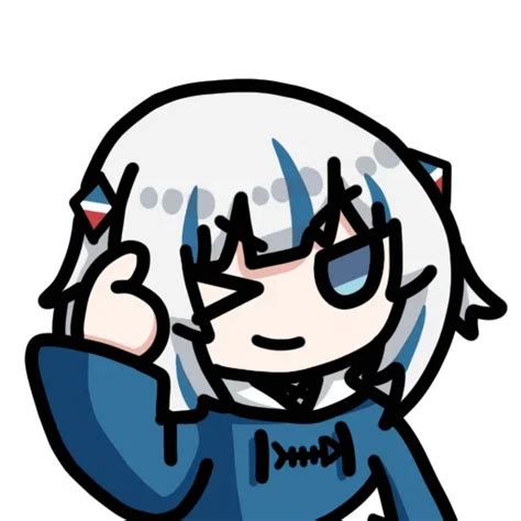 Gura古拉表情包2 哔哩哔哩