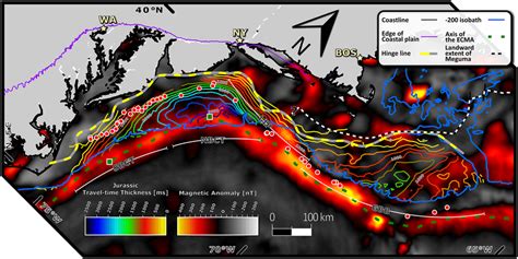 Magnetic Anomaly Map Meyer Et Al 2017 Overlaid By Key Results