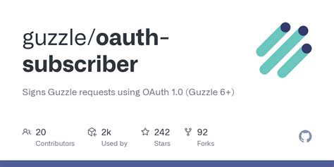 Github Guzzleoauth Subscriber Signs Guzzle Requests Using Oauth 10