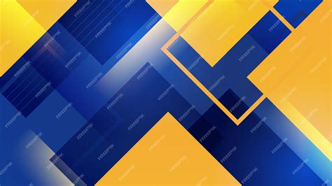 Premium Vector Abstract Modern Blue Yellow Dynamic Lines Gradient