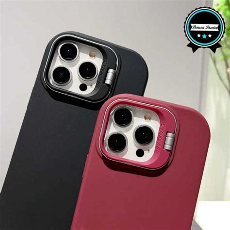 Jual Softcase Silikon Case Procamera Stand For Ipone Pro Max Maca Stand Toska Ip