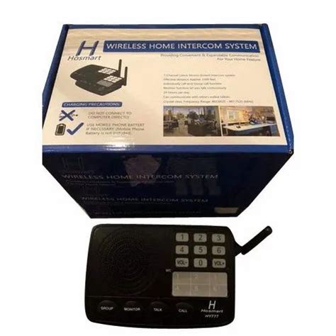 Wireless Home Intercom System At Unit Palarivattom Kochi ID