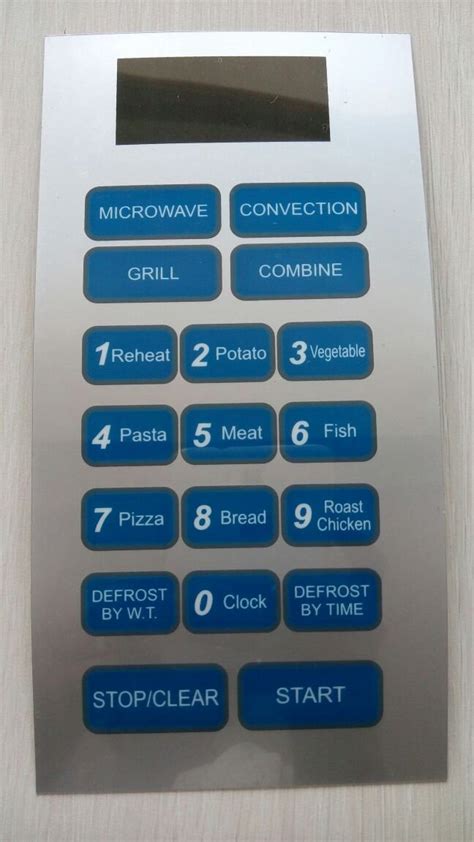 Microwave Oven Membrane Keypad ABLE Model No EC GBSK Amazon In Home Kitchen