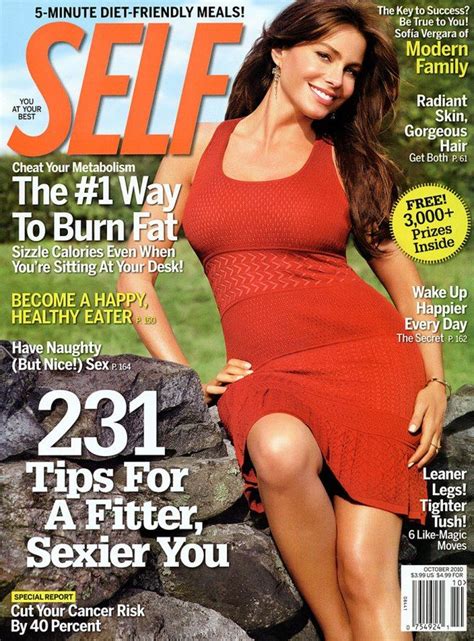 Sofia Vergara For Self Magazine October 2010 Sofia Vergara Sofia