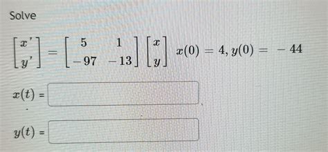 Solved Solve 5 9 13 3