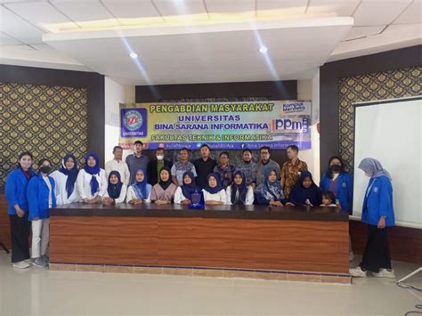 Mahasiswa Prodi Manajemen Ubsi Tangerang Mengikuti Pengabdian