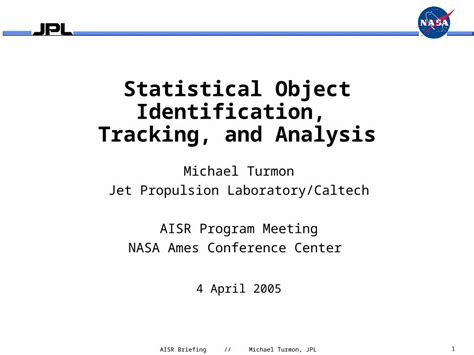 Ppt Statistical Object Identification Tracking And Analysis Dokumen Tips
