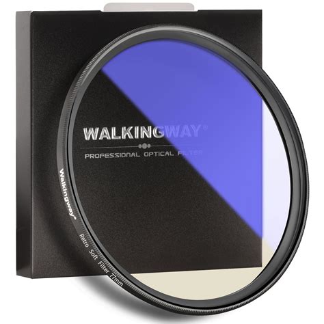 Walkingway 82mm Retro Soft Filter Vintage Pro Mist Warm Diffusion Lens Filter Film