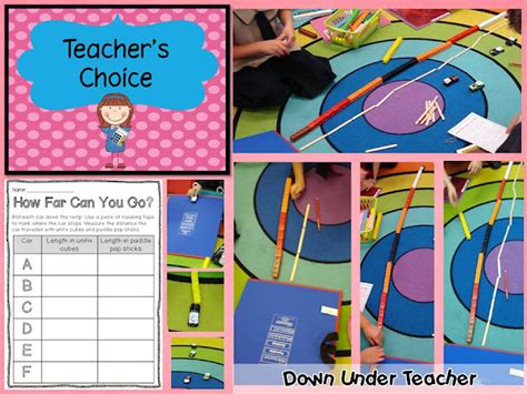 Down Under Teacher Non Standard Measurement Freebies
