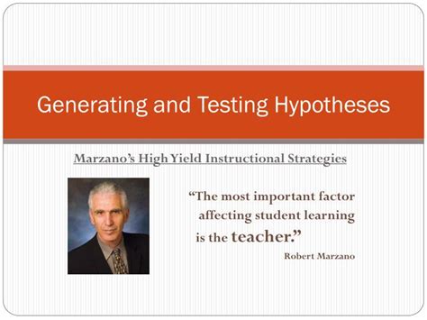 Ppt Generating And Testing Hypotheses Powerpoint Presentation Free