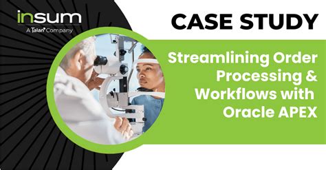 Optimizing Global Operations With Oracle Apex Solutions Insum