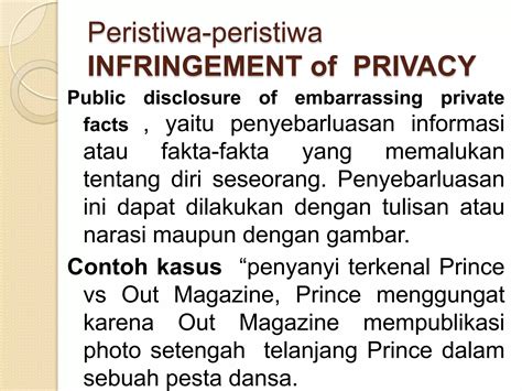 Slide Infringement Of Privacy Pptx