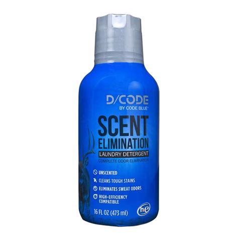 Code Blue D Code Unscented Laundry Detergent