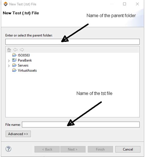 Not Able To Add Tst File — Parasoft Forums