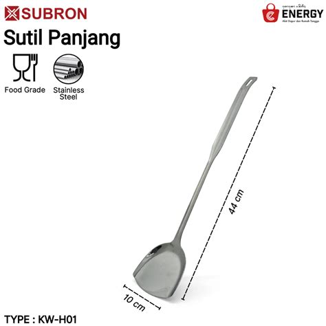 Subron Sutil Panjang Stainless Energy Bali