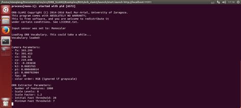 Xiaoqiang Tutorial 17 Using Orbslam2 To Create A Three Dimensional Model Of The Environment