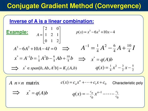 Conjugate Gradient Method Ppt Download