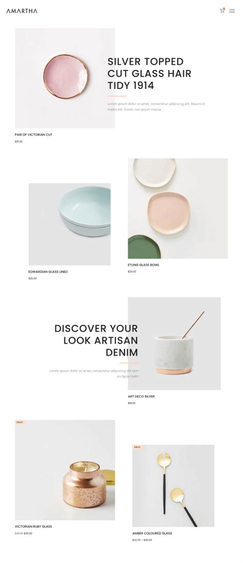 Amartha Wordpress Theme Modern Woocommerce Theme Neuron Themes