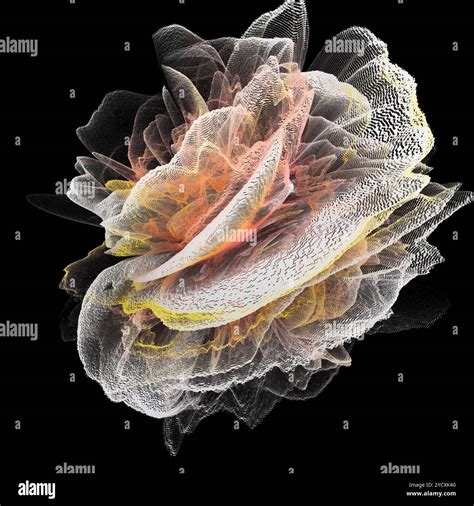 A Stunning 3d Illustration Of A Particle Burst Featuring A Mesmerizing Array Of Colors And