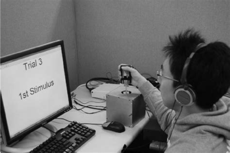 A Subject Performing Experiment I Download Scientific Diagram