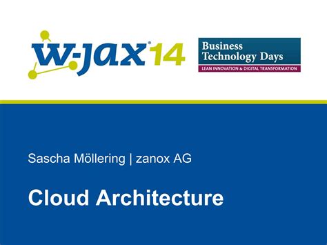 Cloud Architecture Patterns And Best Practices Ppt