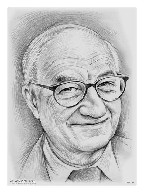 Sketch Of The Day Happy Birthday Albert Bandura Born December 4 1925