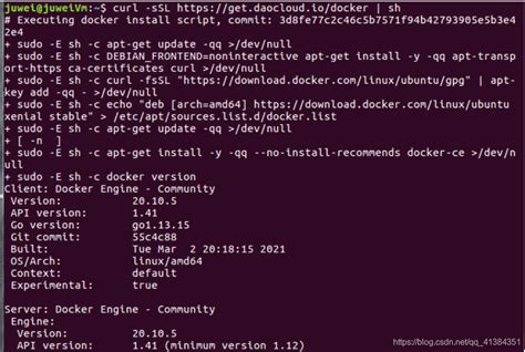 【docker】ubuntu安装docker 及常用命令实践 csdn博客
