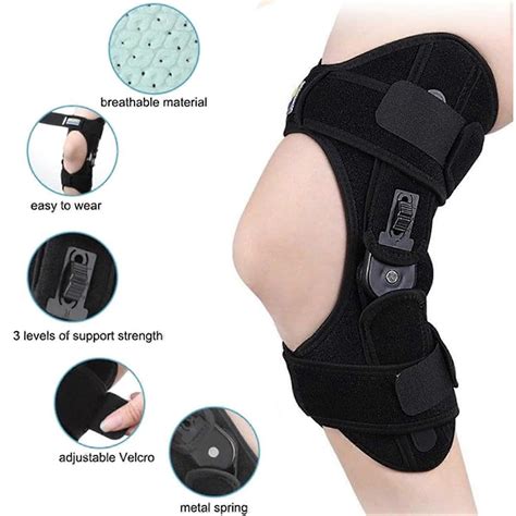 Knee Braces 20 Knee Braces Spring Loadedpatellar Stabilizing Knee