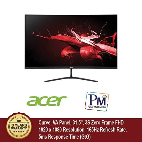 Acer Curve Fhd Led Monitor