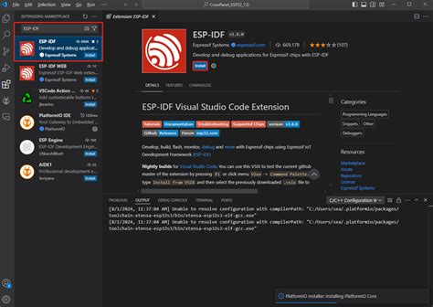 Get Started With Esp Idf Elecrow Wiki