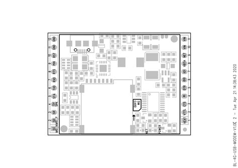 Módulo Sim7600 Módem De Placa 4g Con 1 Ranura Para Tarjeta Sim Puerto Serie Rs232 Transmisión De