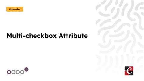 Multi Checkbox Attribute In The Odoo 17 Pptx