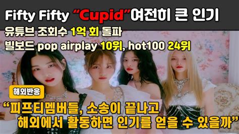 피프티피프티 사태관련 해외반응 피프티 멤버들 소송이 끝나면 해외에선 인기를 얻을 수 있을까 Youtube