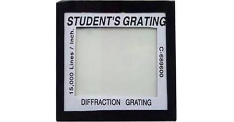Buy DIFFRACTION GRATING Get Price For Lab Equipment