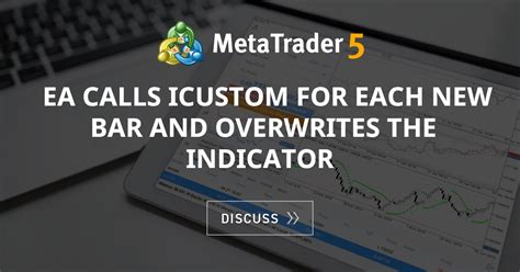 Ea Calls Icustom For Each New Bar And Overwrites The Indicator Moving Average Ma Mql4 And