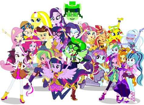 #2844897 - safe, artist:ajosterio, derpibooru import, adagio dazzle ...